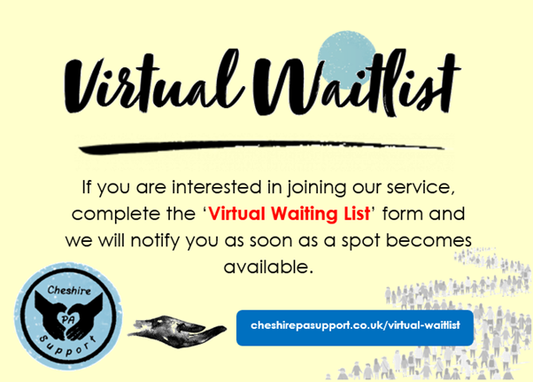 Cheshire PA Support launches new online virtual waitlist - Cheshire PA Support